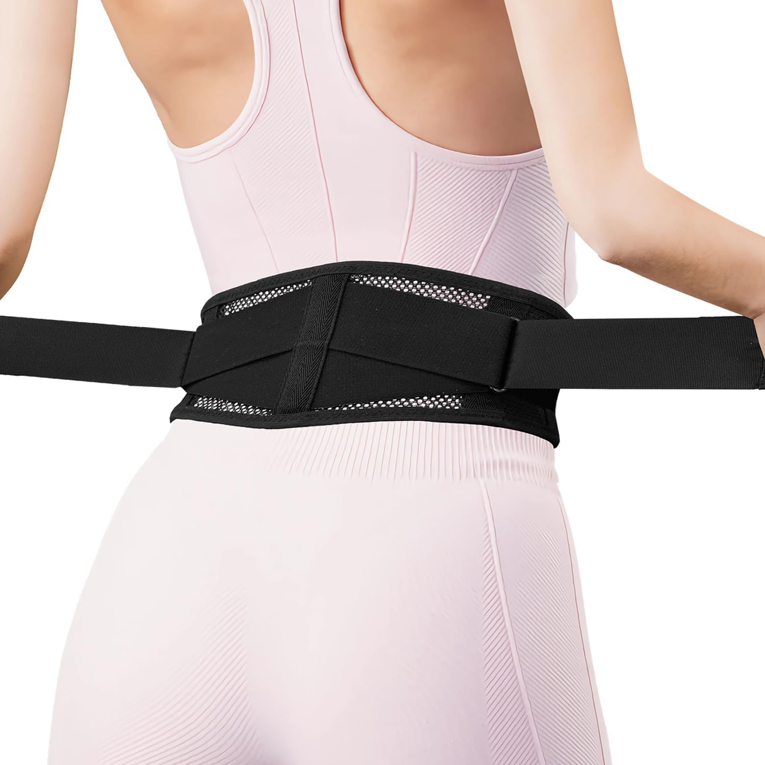 Slim & Narrow Back Brace for Lower Back Pain Women and Men, Lightweight ...