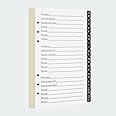 Amazon.com : A6 Password Book Refills - 576 Entires Password Notebook ...
