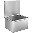 Amazon.com: 46.7QT Drop In Ice Chest, 20''L x 16''W x 13''H Stainless ...
