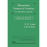 Amazon.com: Elementary Numerical Analysis: An Algorithmic Approach ...