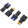 Amazon.com: 2Pairs ShareGoo No Wires XT30 to EC3 Plug Female Male Adapter Connector for RC FPV ...