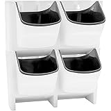 Amazon.com: Panacea File Drawer Wall Planters, Galvanized, Pack of 4 ...
