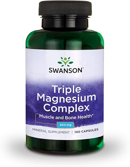 Amazon.com: Swanson Triple Magnesium Complex Absorption Support Bone ...