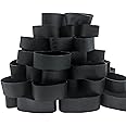 Amazon.com : Thick Rubber Bands Heavy Duty - Black Wide Strong Elastic ...