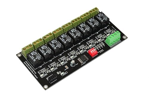 8 Channel I2C Interface Relay Module for Arduino, Raspberry PI, Home ...