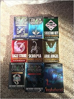 Alex Rider Collection 9 Books Gift Set Pack by Anthony Horowitz: Amazon ...