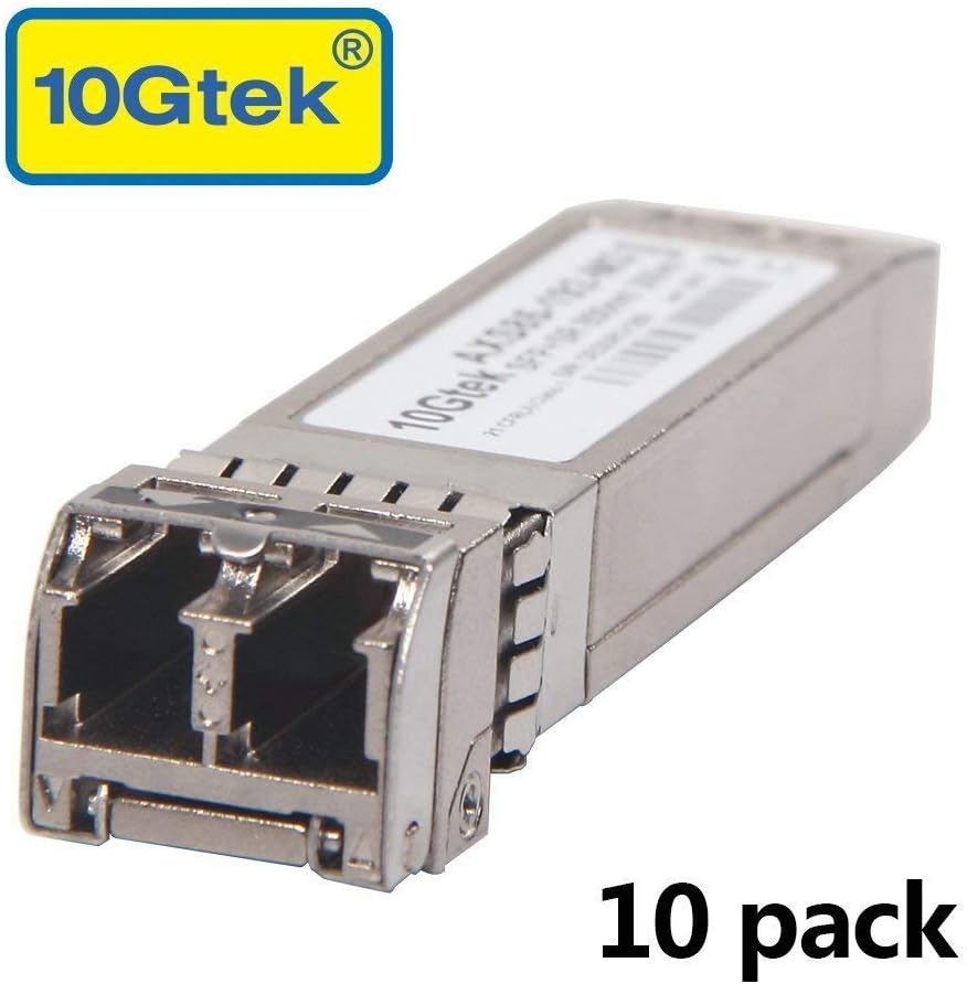 Amazon.com: 10 Gigabit SFP+ LC Multi-Mode Transceiver, 10GBASE-SR ...