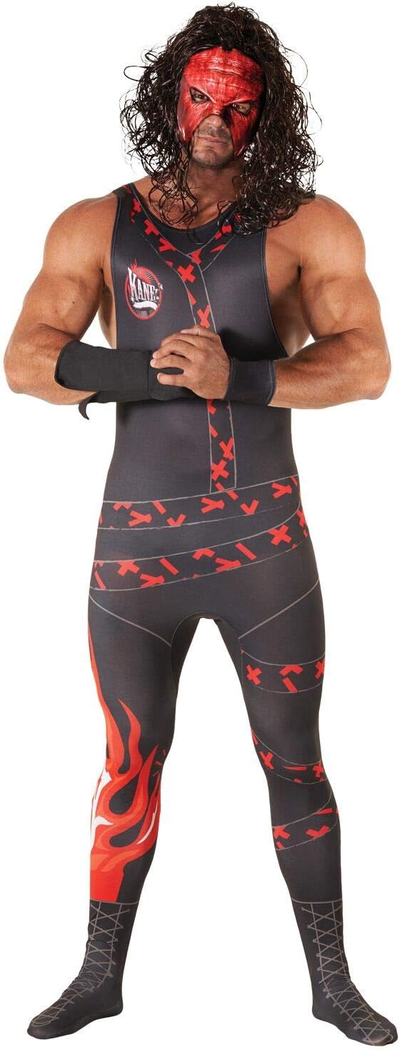 Morph Licensed Classic WWE Kane Adults Halloween Costume – Large – BigaMart