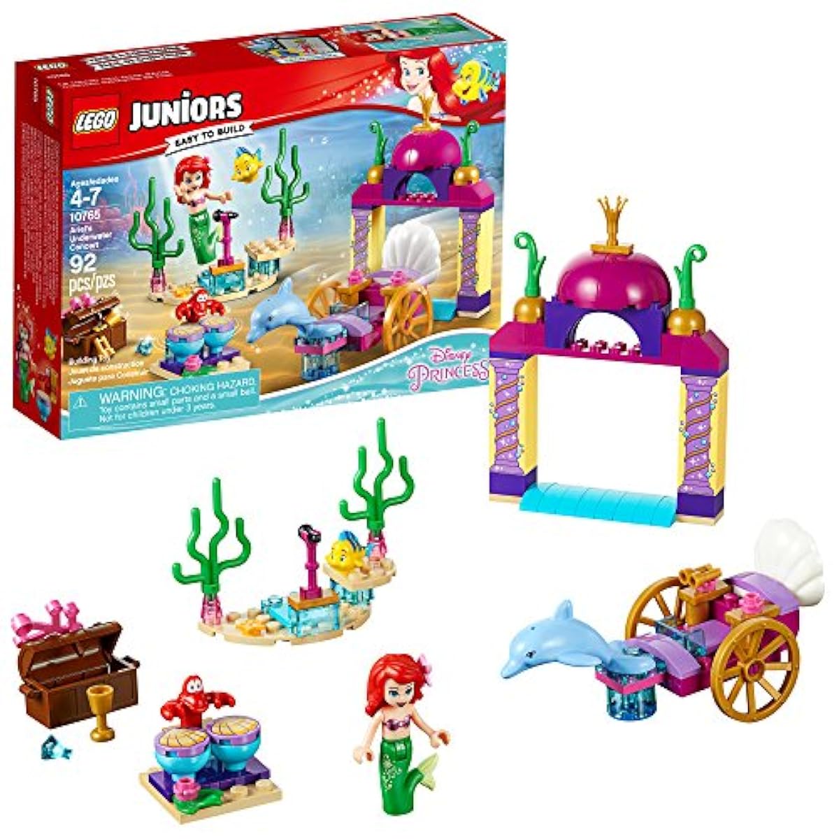 [해외] LEGO 레고쥬니어 아리엘과세바스찬 10765 LEGO JUNIORS ARIEL'S UNDERWATER CONCERT ...