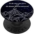Amazon.com: Bookworm ACOMAF To the Stars Night Court Bookish PopSockets ...