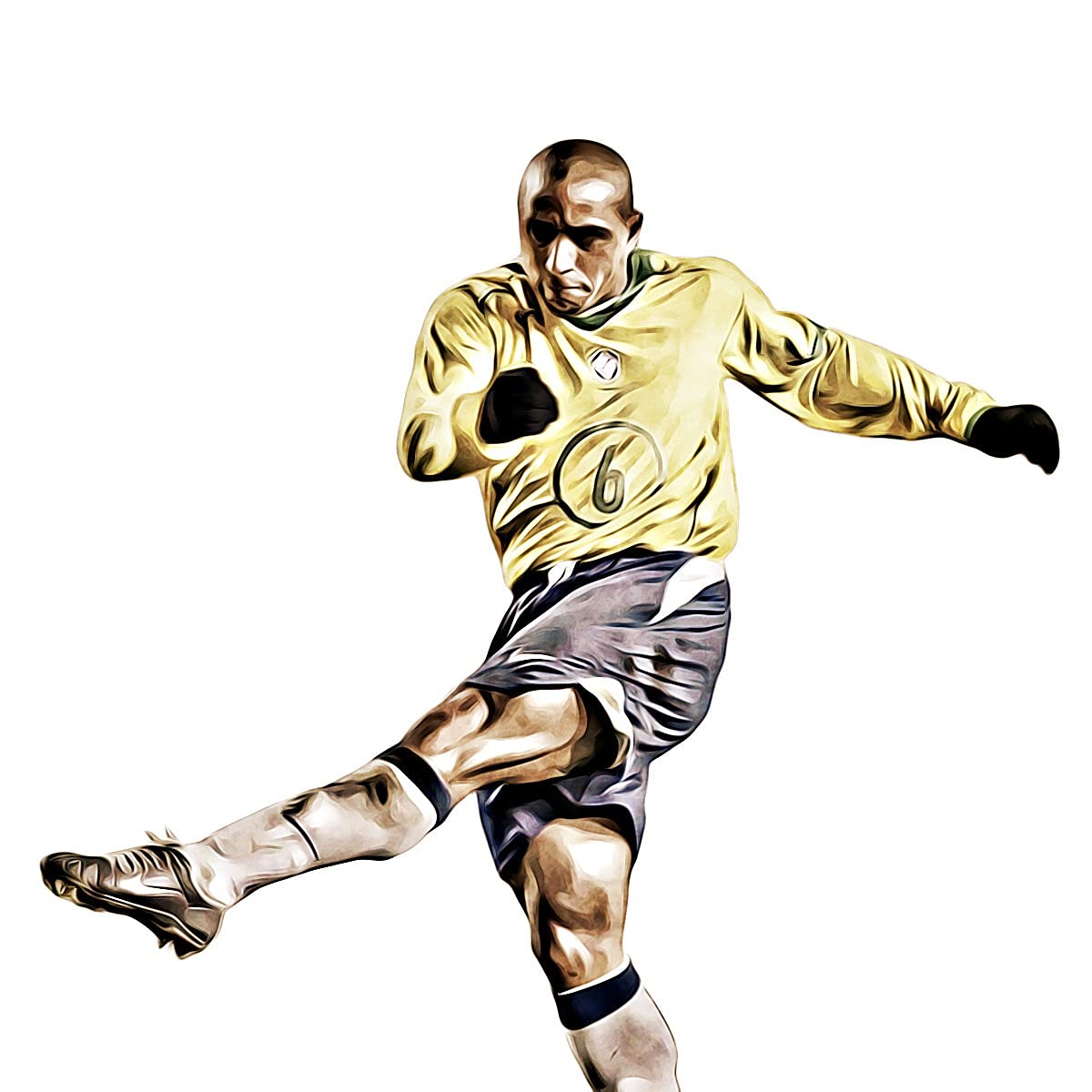 Roberto Carlos Brazil Legend Print A3 A4 Free Postage : Amazon.co.uk ...