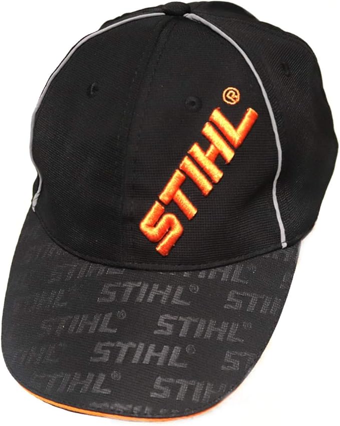 Stihl Baseball Cap Black One Fits All: Amazon.co.uk: Clothing