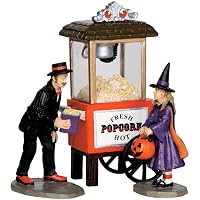 Amazon.com: Lemax 32112 Popcorn Treats Spooky Town Figure Set of 3 ...