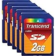 Amazon.com: Lot of 25 Transcend 2 GB SD Flash Memory Card (TS2GSDC) : Electronics