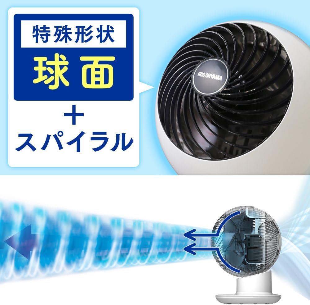 Mua Iris Ohyama Circulator PCF-SC15T Eye, Low Noise, Up/Down and Left/Right Oscillation, 18 ...