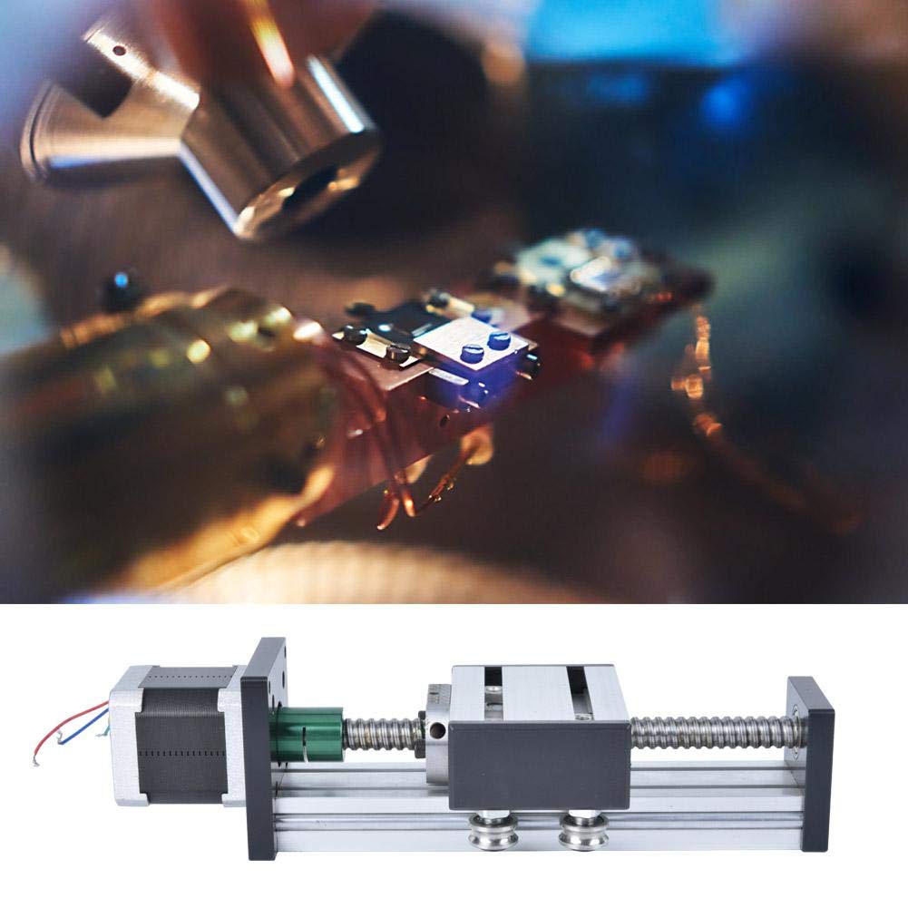 Linear Guide Actuator,100mm Range CNC Linear Guide Rail Slide Stage ...
