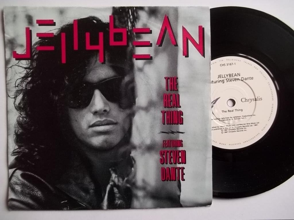 JELLYBEAN ft STEVEN DANTE The Real Thing 7" 45: Amazon.co.uk: Music