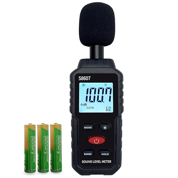 Digital Decibel Meter,Sound Level Meter with 30 to 130 dBA for ...