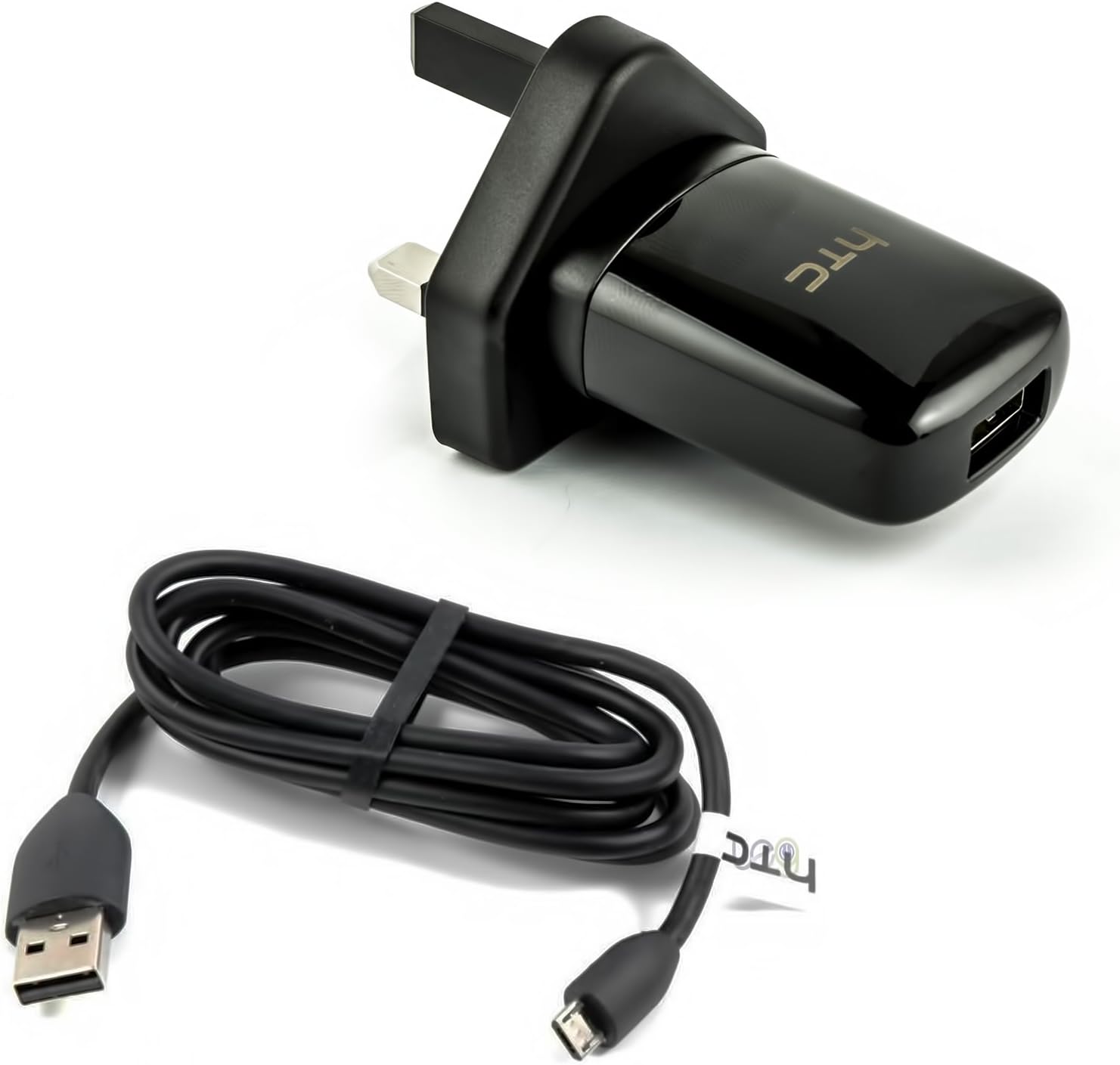 For HTC 'TC-B250' Mains Charger UK Wall Plug For HTC One X, One S, One ...