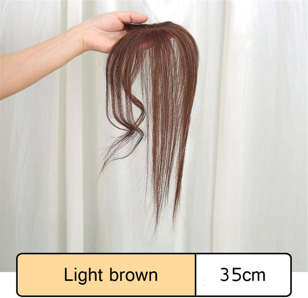 Clip In Human Hair Toppers With Wavy Temples 3D Natural Middle Part ...