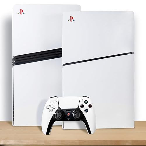 PS5 Slim PS5 Pro Logo Underlay Sticker for PS5 Slim/Pro Console, 2 ...