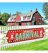 Amazon.com: Extra Large Welcome To The Carnival Banner - 72x44 Inch ...