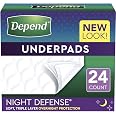 Amazon.com: Depend Underpads (Formerly Bed Protectors) for Incontinence ...