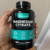 Magnesium Citrate - Magnesium Citrate Capsules 400 milligrams - Pure ...