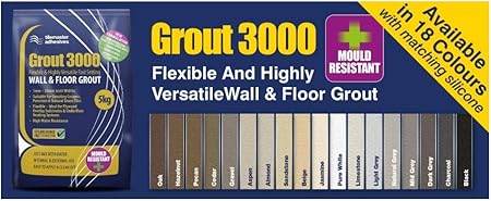 GROUT 3000 LIGHT GREY 5KG: Amazon.co.uk: DIY & Tools