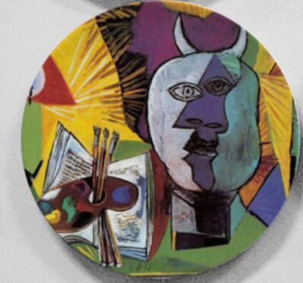 Willower Famoso Picasso Pintura Al Óleo Plato Decorativo Español ...