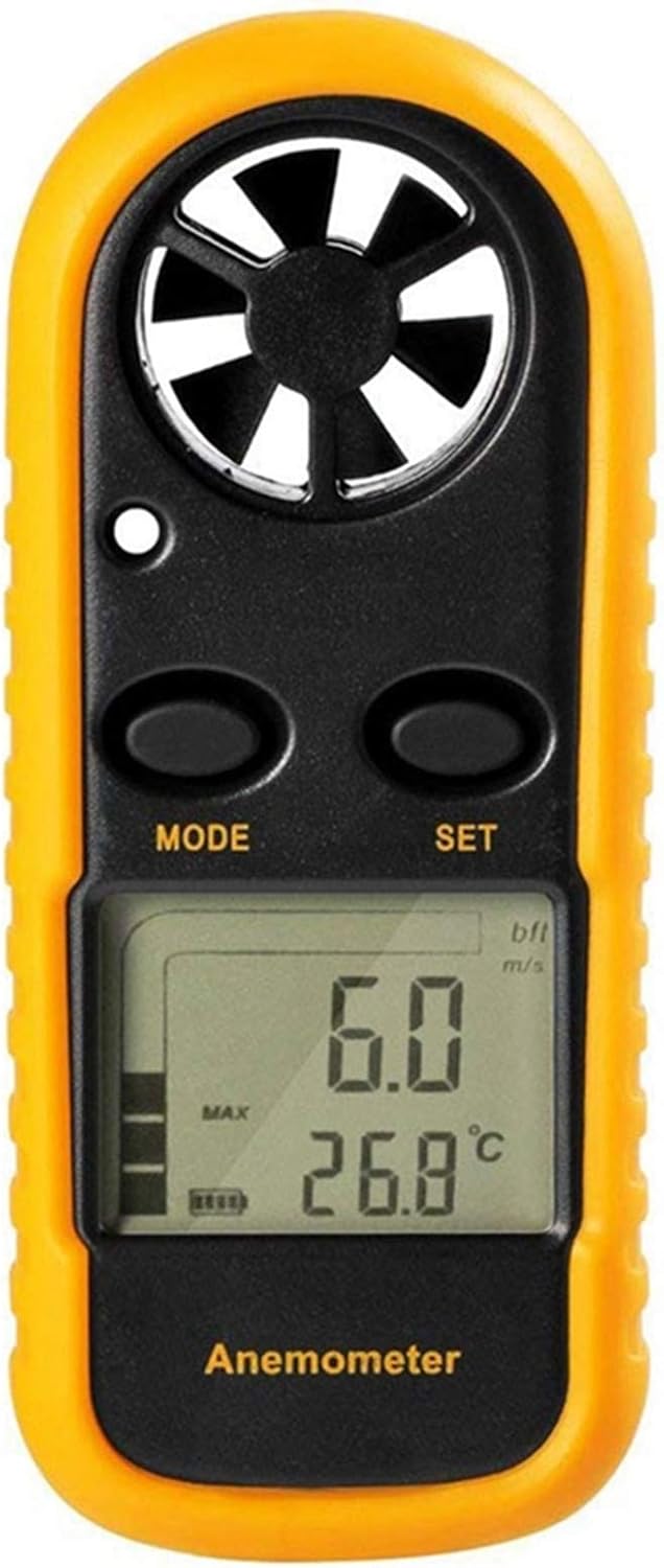 TenYua Gm816 Digital Handheld Anemometer, Pocket Digital Anemometer ...