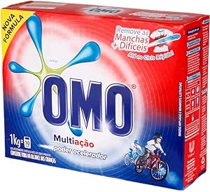 Detergente em Pó Multiação Poder Acelerador, OMO, 1 kg: Amazon.com.br ...