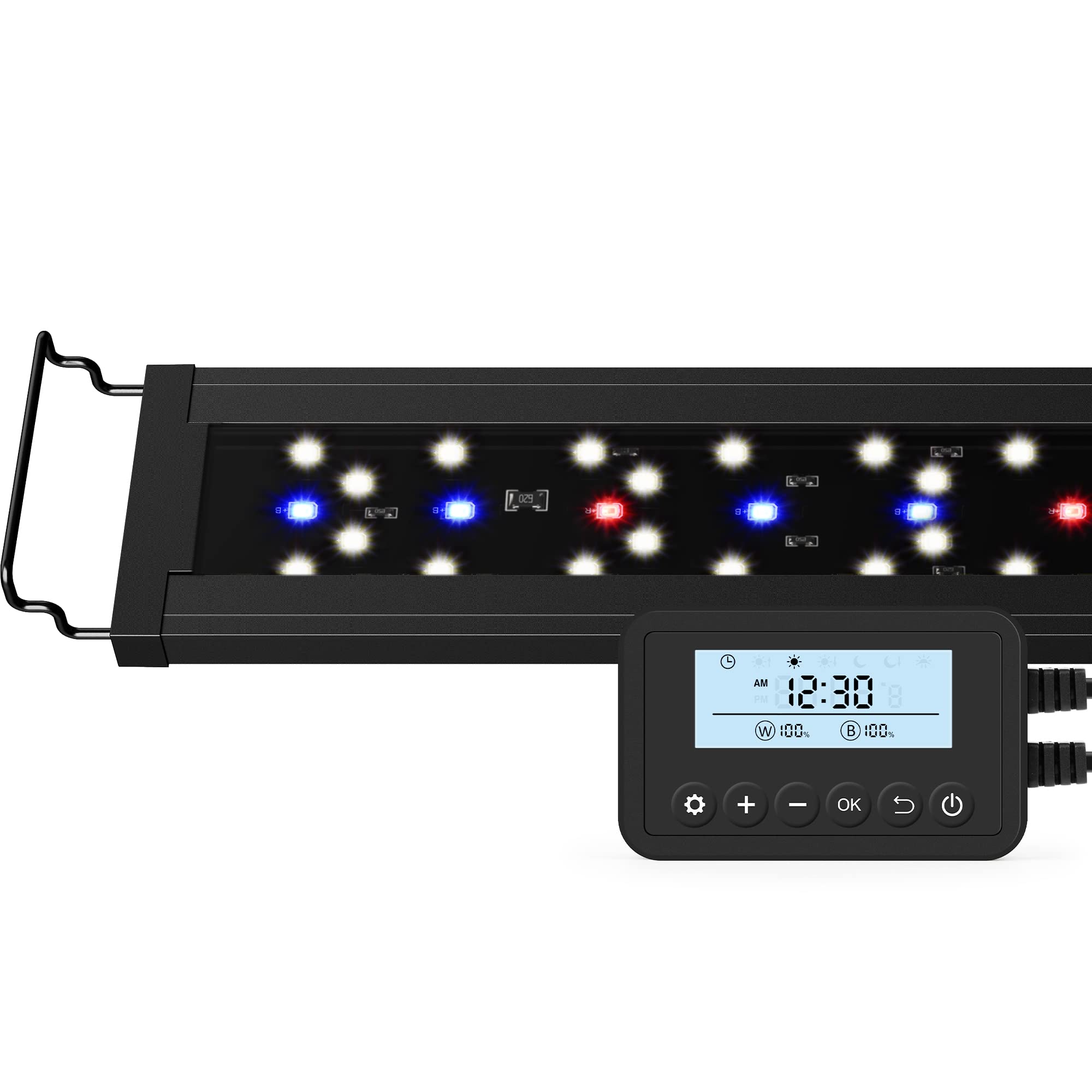 NICREW SkyLED Plus Aquarium Plant Light, Freshwater Fish Tank Light ...