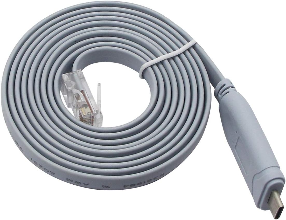 USB-C Console Cable with FTDI Chip,USB Type C to RJ45 Console Cable for ...