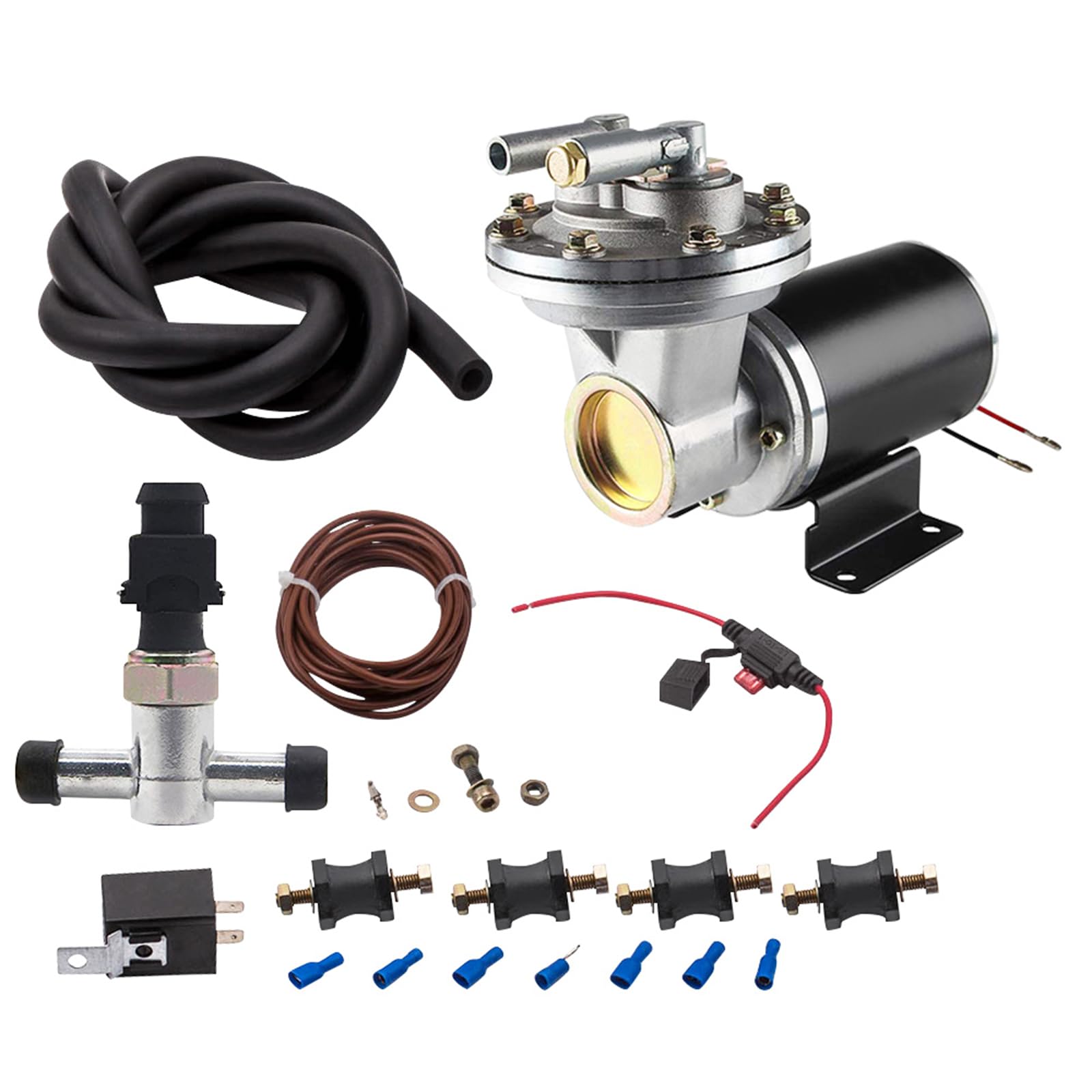 maXpeedingrods 28146 12V Electric Vacuum Pump Kit, Brake Booster Vacuum ...