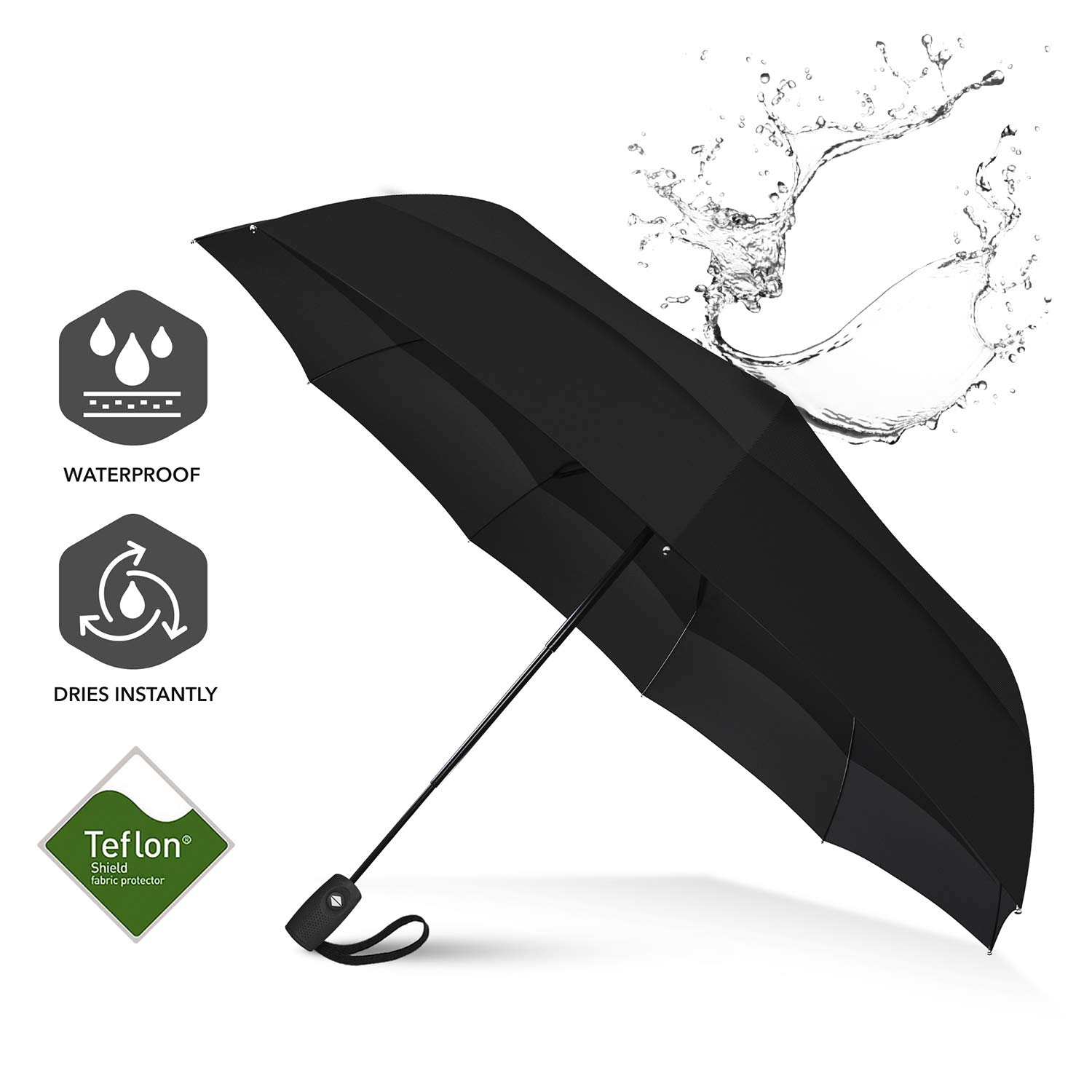 Mua Windproof Travel Umbrellas for Rain - Easy Auto Open Close, Durable ...