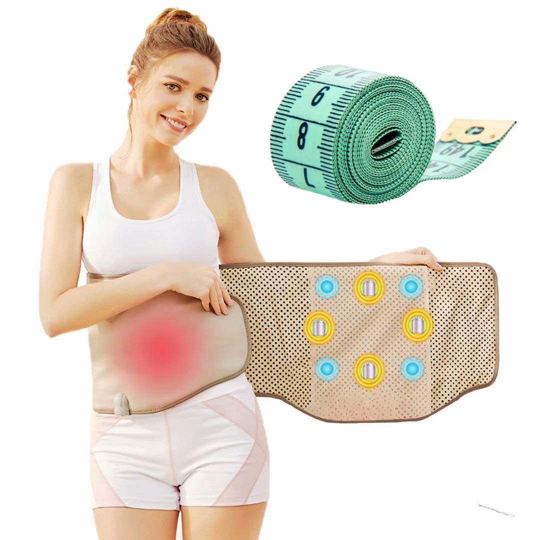 Electric Slimming Belt, with Hot Compress,360° Full CircleHeating,4 ...