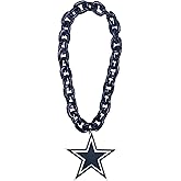 Amazon.com: FOCO Dallas Cowboys NFL #1 Fan License Plate Team Necklace ...