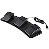 Powboro USB Foot Pedal PC Triple 3 Keys Foot Control Switch Keyboard ...