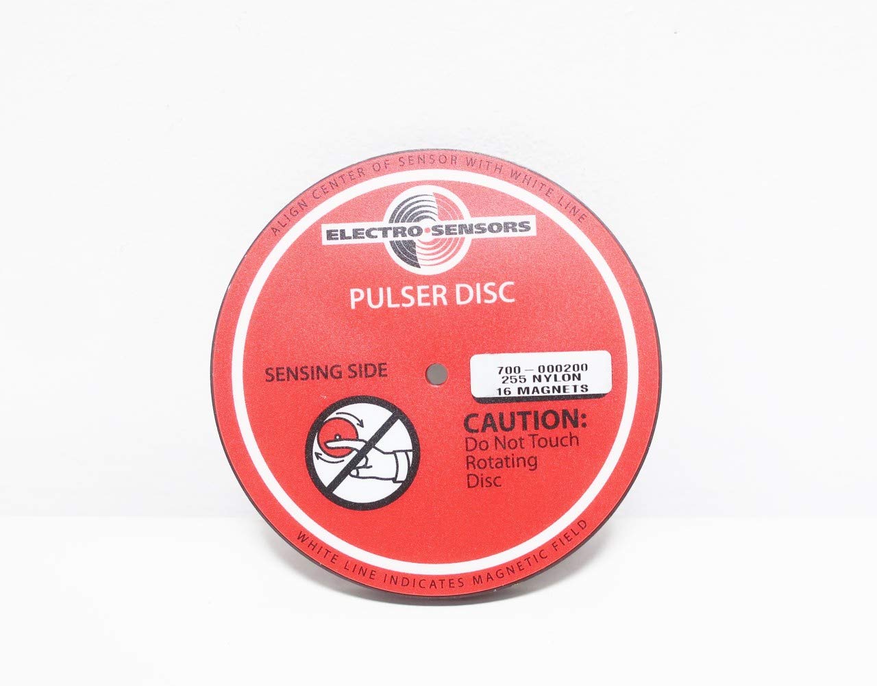 ELECTRO-SENSORS 700-000200 255 Nylon 16 Magnets PULSER DISC: Amazon.com ...