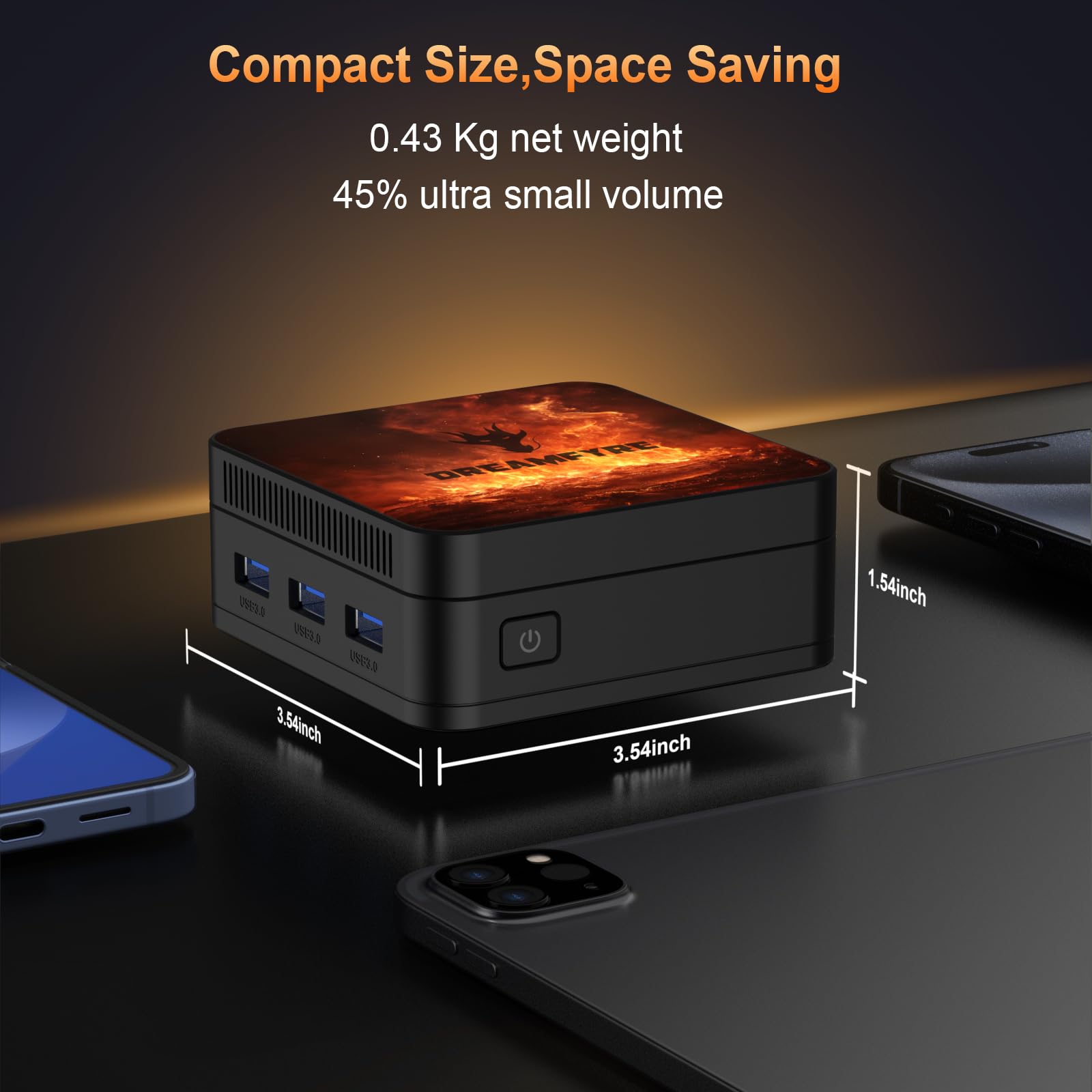 Mua Mini PC 12th Gen Alder Lake-N100(up to 3.4GHz), Dual LAN Mini ...