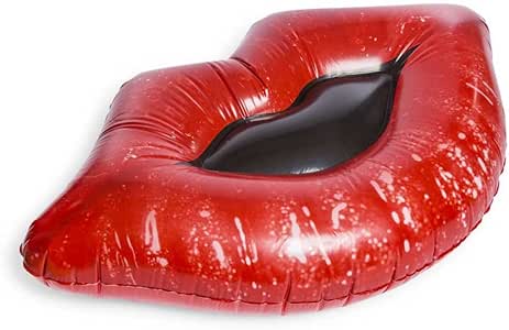 Amazon.com: High Five Lip Kiss Inflatable Pool Lounge! Over 4 Feet Long ...