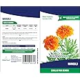 Semilla de Flor Cempasúchil Marigold Pack con 10 Piezas Kristen Seed ...