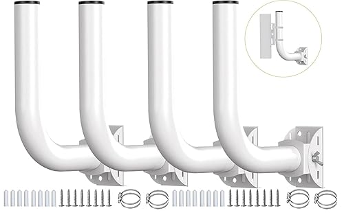 Universal Point to Point Wireless Bridge Pole Mount Bracket,J Pole ...