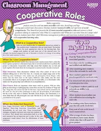 Classroom Management: Cooperative Roles SmartCard - Kindle edition by ...