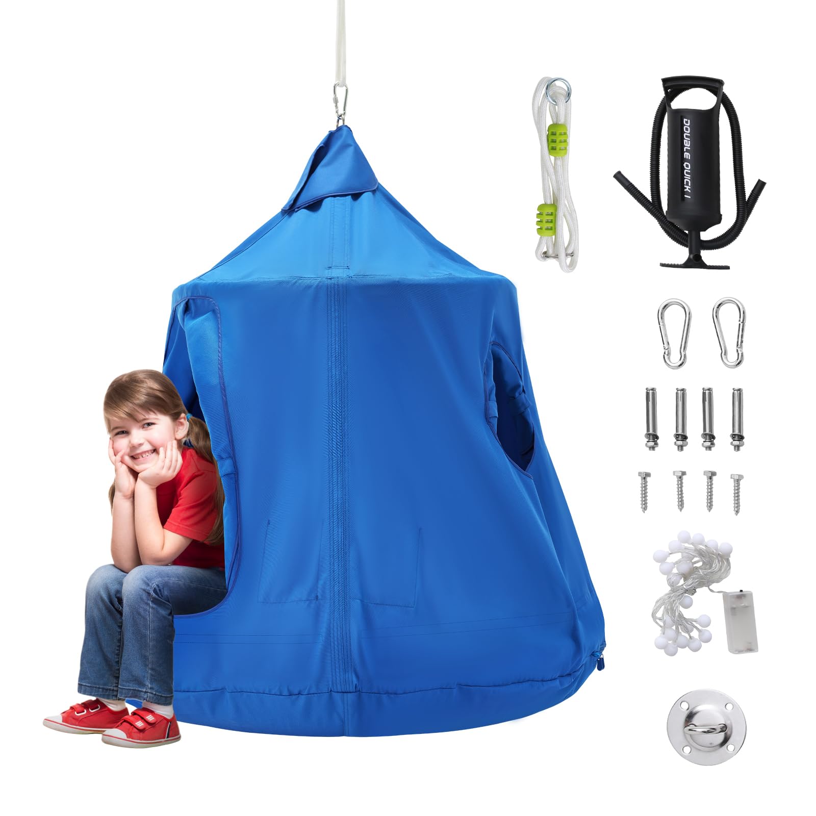 Mua VEVOR Hanging Tree Tent, 330 LBS Capacity Hanging Tent Swing for ...