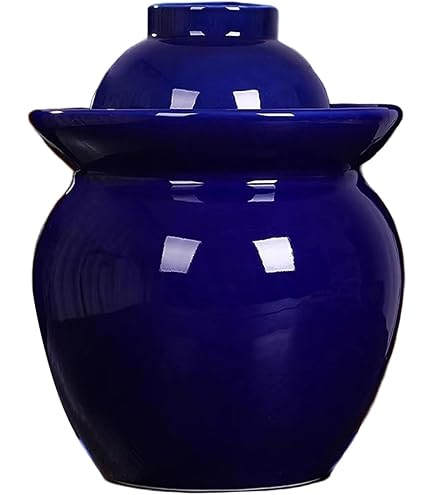 Handmade Fermentation Crock Boleslawiec 10 Liter Ceramic Fermentation ...
