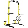 HulkFit Multi-Functional Adjustable Pro Series Squat Rack for Home Gym ...