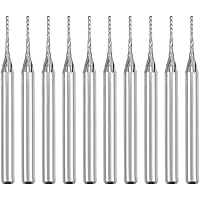Amazon.com: uxcell 10Pcs 0.7mm Carbide End Mill Engraving Milling ...