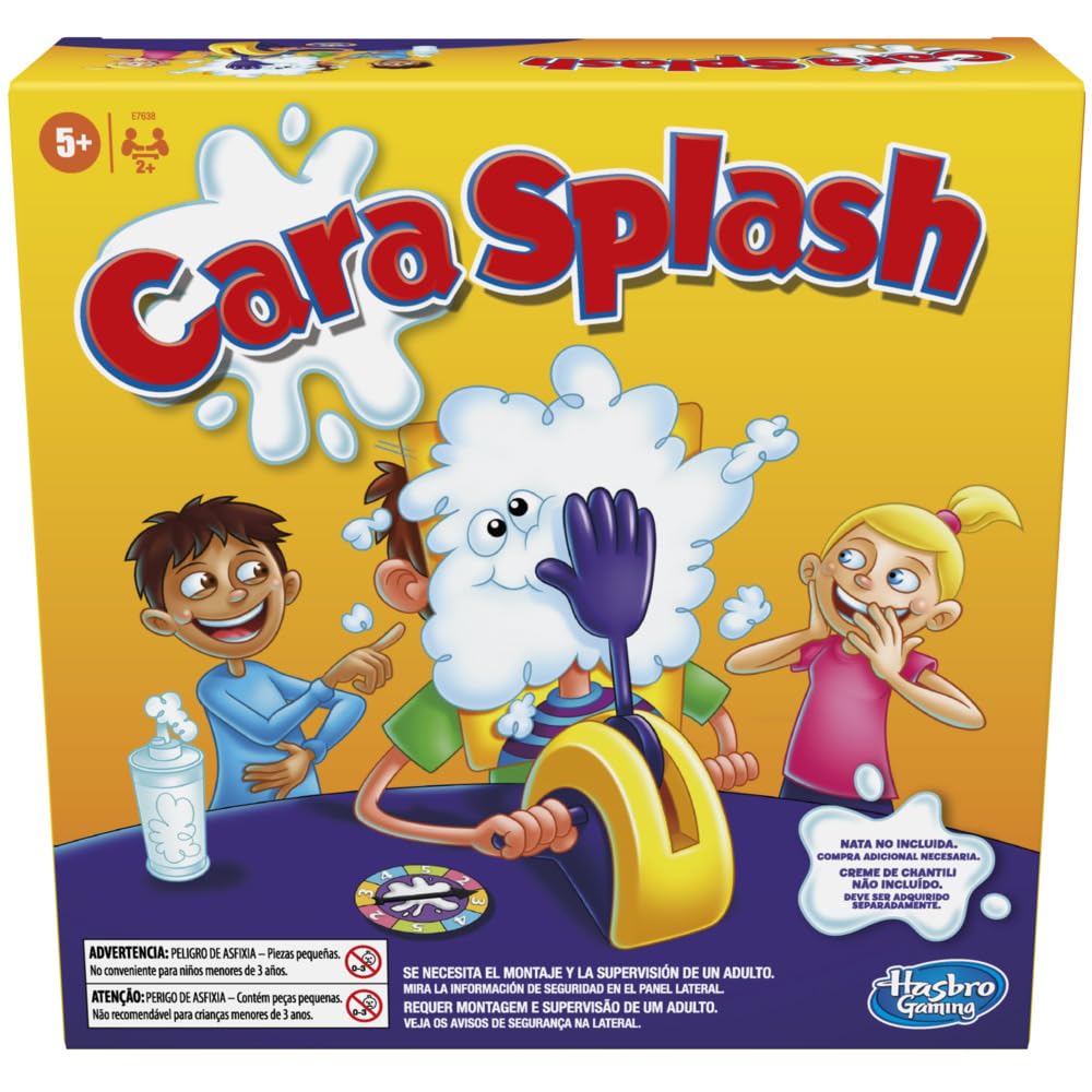 Mua Hasbro Gaming Pie Face Game | Whipped Cream Family Board Game for ...